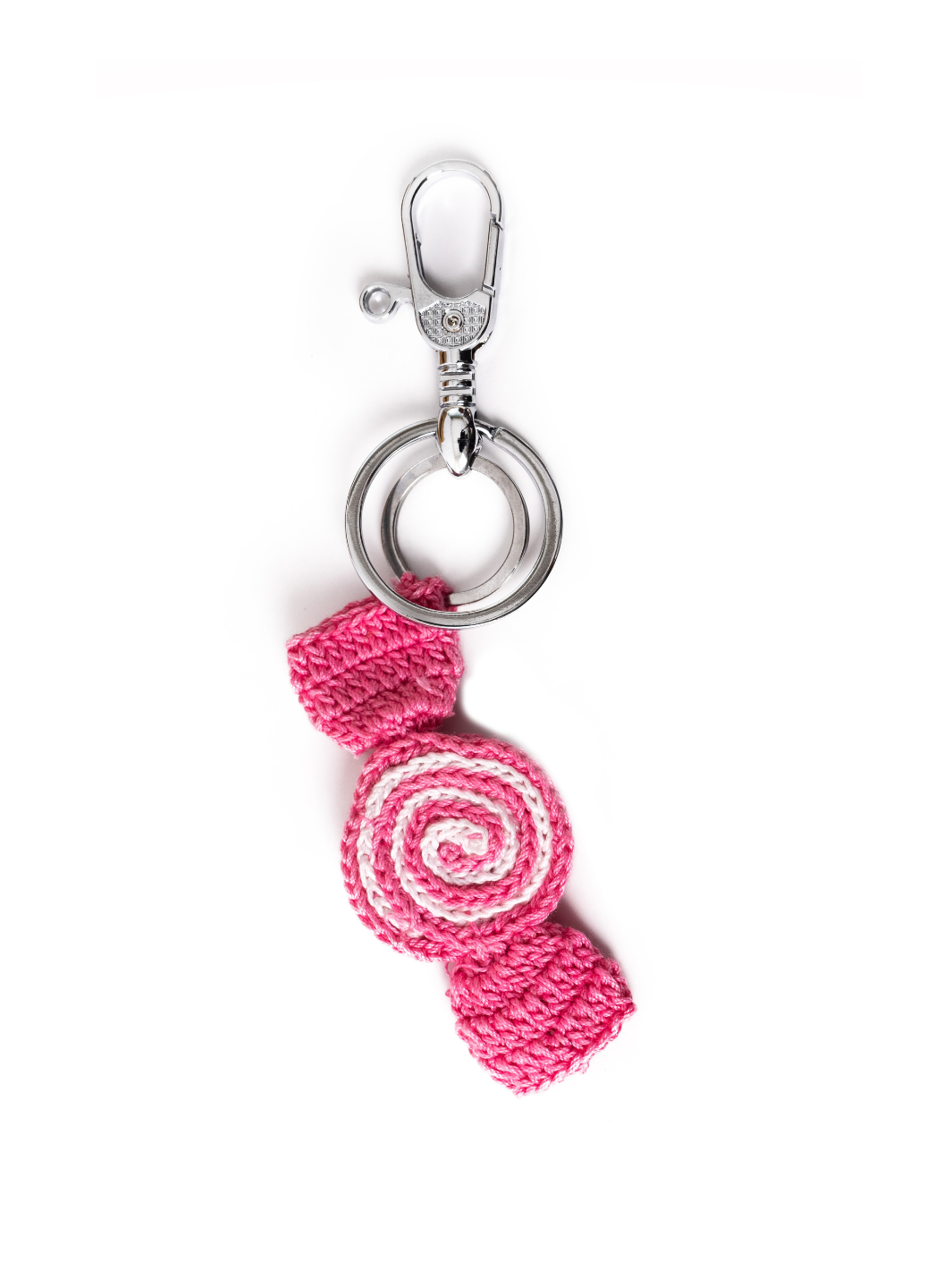 HAPPY THREADS SWEETS CROCHET KEYCHAIN